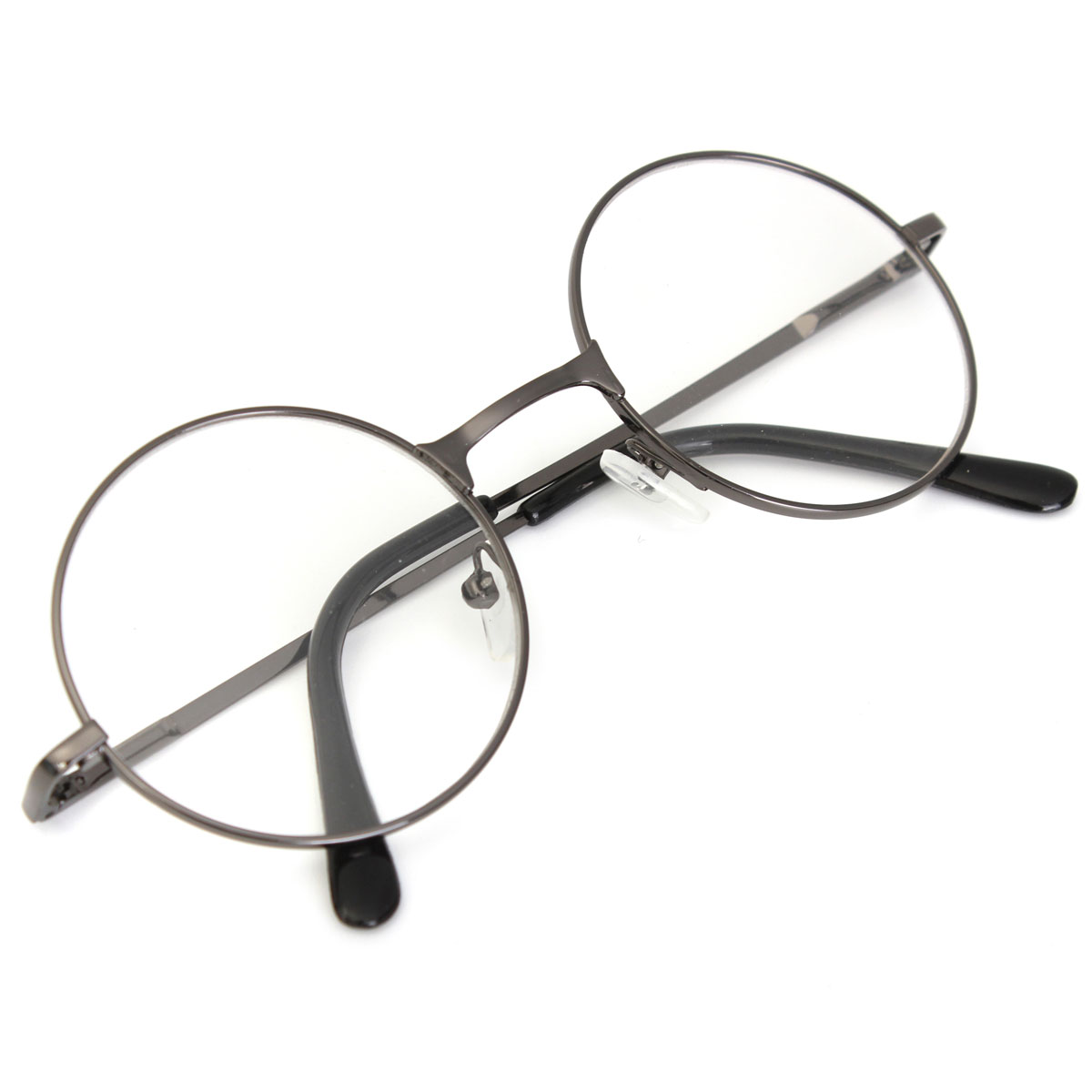 Vintage Round Oval Metal Rim Frame Presbyopic Reading Glasses Reader 1